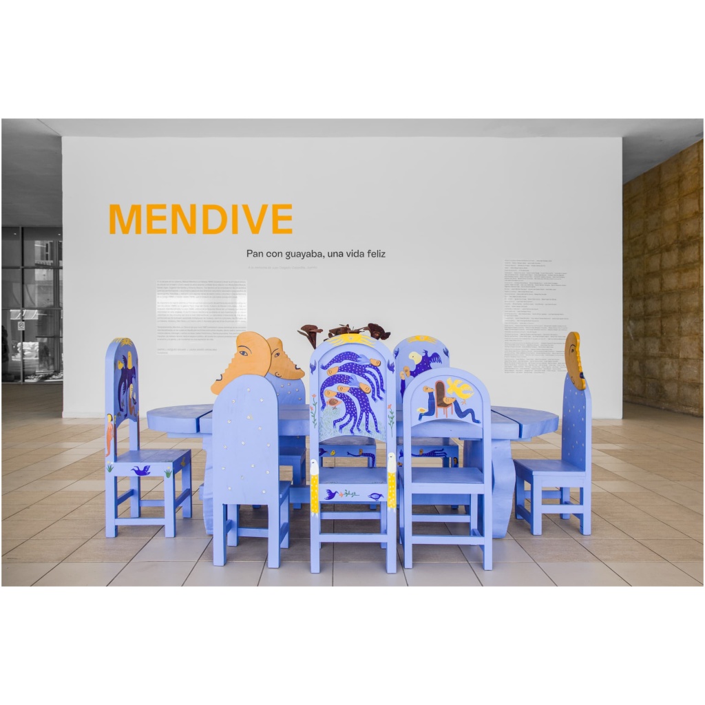 Manuel Mendive a sus 80 en Bellas Artes. Una vida feliz - Mendive Art